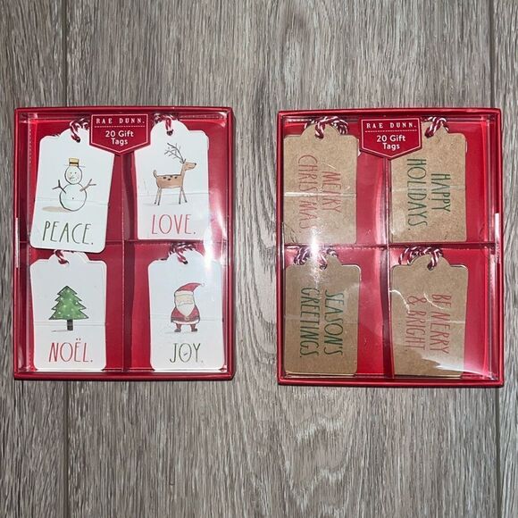 Rae Dunn | Holiday | Rae Dunnholiday Gift Tags New In Box | Poshmark